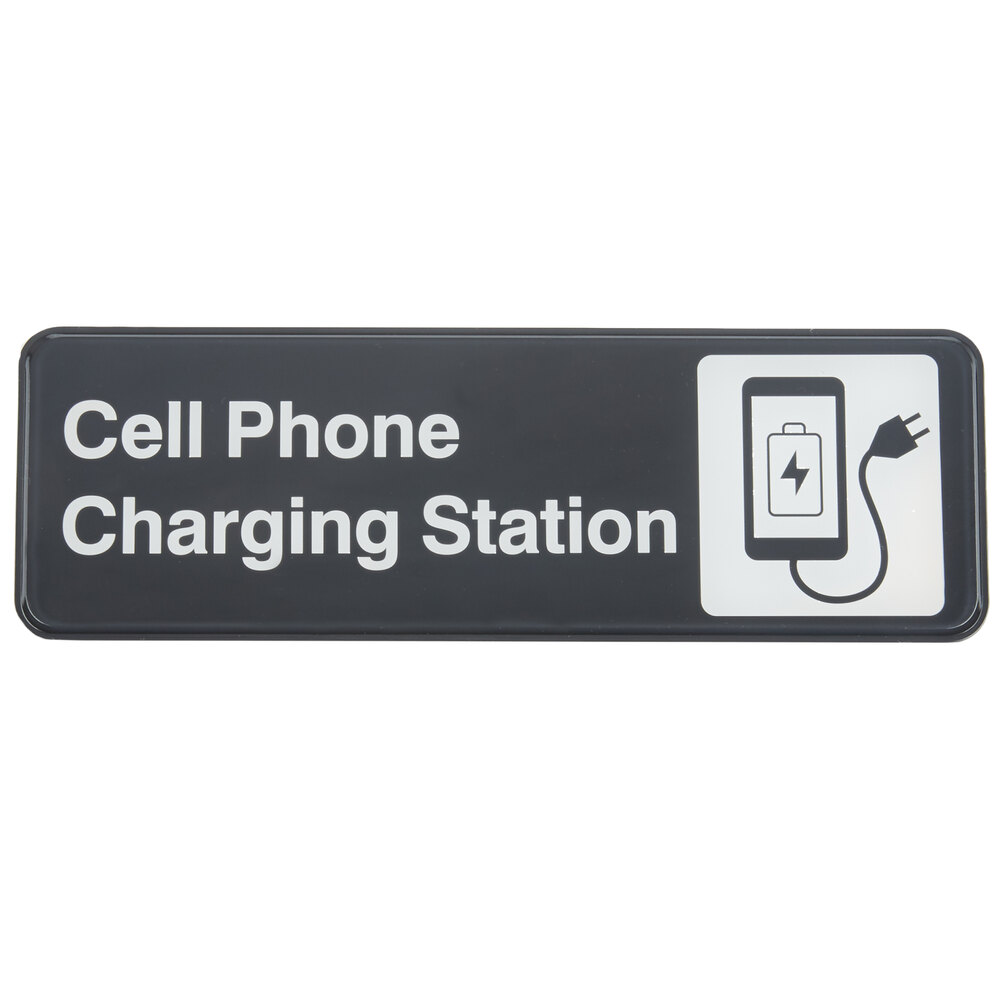 Cell Phone Charging Station Sign at Joel Lennon blog