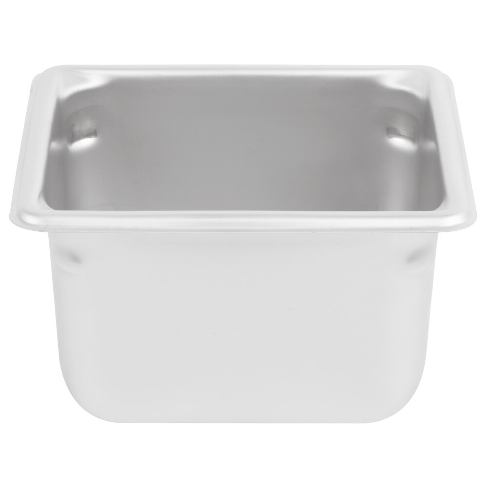 Vollrath 30642 Super Pan V 1 6 Size Anti Jam Stainless Steel Steam vollrath-30642-super-pan-v-1-6-size-anti-jam-stainless-steel-steam