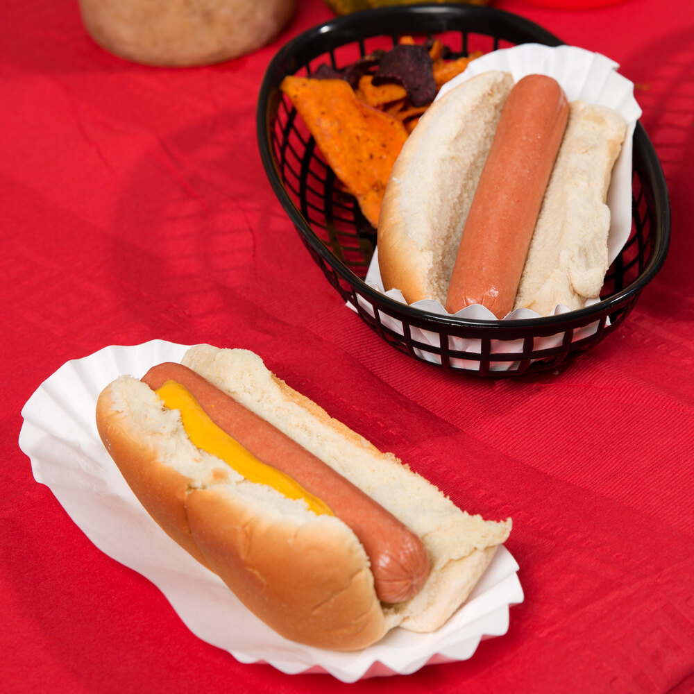 Medium Weight 6 White Paper Fluted Hot Dog Tray 500 Pack medium-weight-6-white-paper-fluted-hot-dog-tray-500-pack