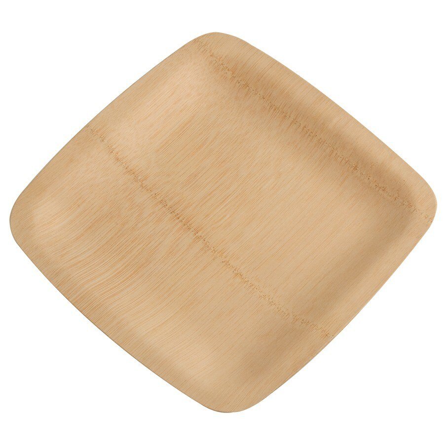 Bambu 063200 9 Disposable Square Bamboo Plate 25 Pack bambu-063200-9-disposable-square-bamboo-plate-25-pack
