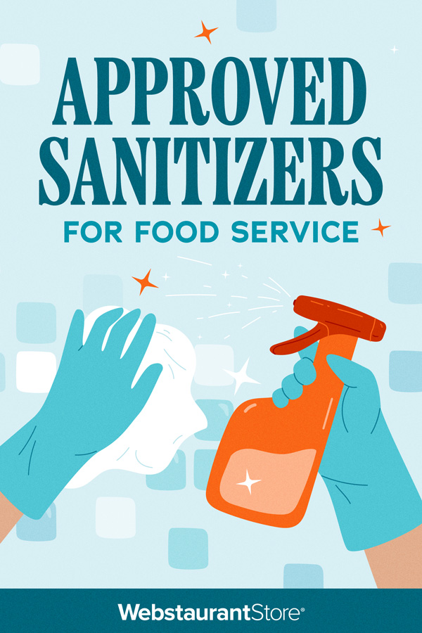 Approved Foodservice Sanitizers for Restaurants & Bars