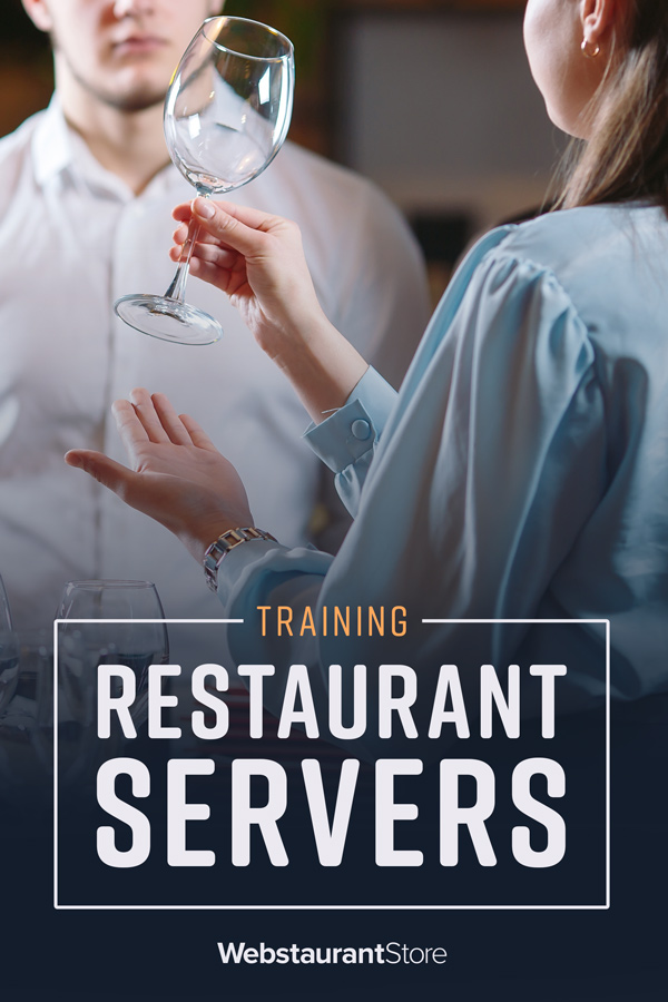 Restaurant Server Training Guide - WebstaurantStore