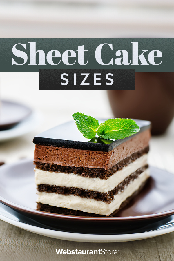 Sheet Cake Sizes: Half Sheet, Full Sheet, & Servings
