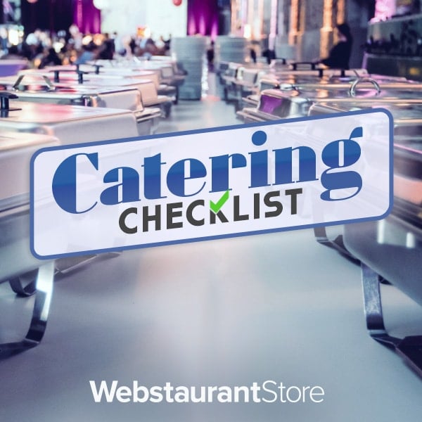 The Essential Catering Supplies Checklist