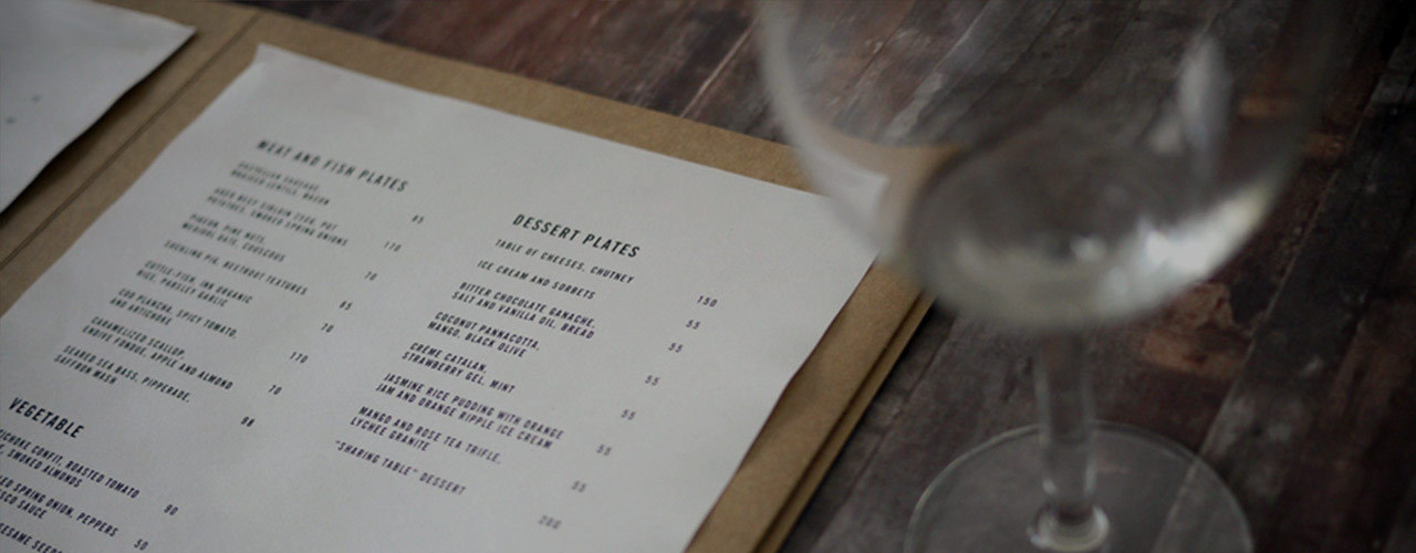 How To Write A Menu Describing Your Food