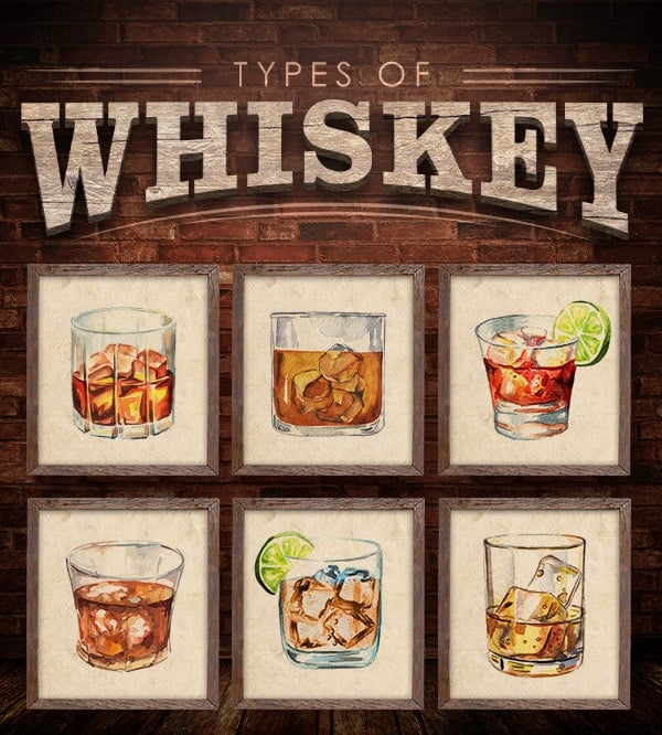 Types of Whiskey: Common Varieties & Characteristics