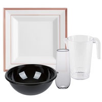 Catering Disposables: Plastic Flatware, Trays, Foil Pans