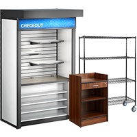 Convenience Store Shelving - WebstaurantStore