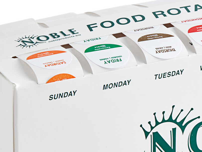 Label Holder Days Of Week Tape Plastic Day Of The Week Label Dispenser ...