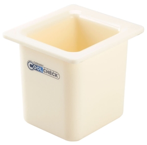 Carlisle CM1105C1402 Coldmaster CoolCheck 1/6 Size White High Capacity ...