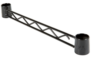 Regency Black Epoxy Hanger Rail - 14"