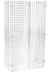 Regency NSF Chrome Wire Security Cage - 18" x 36" x 61"