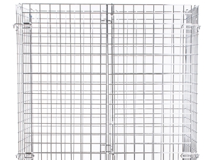 Regency NSF Chrome Wire Security Cage - 18" x 36" x 61"