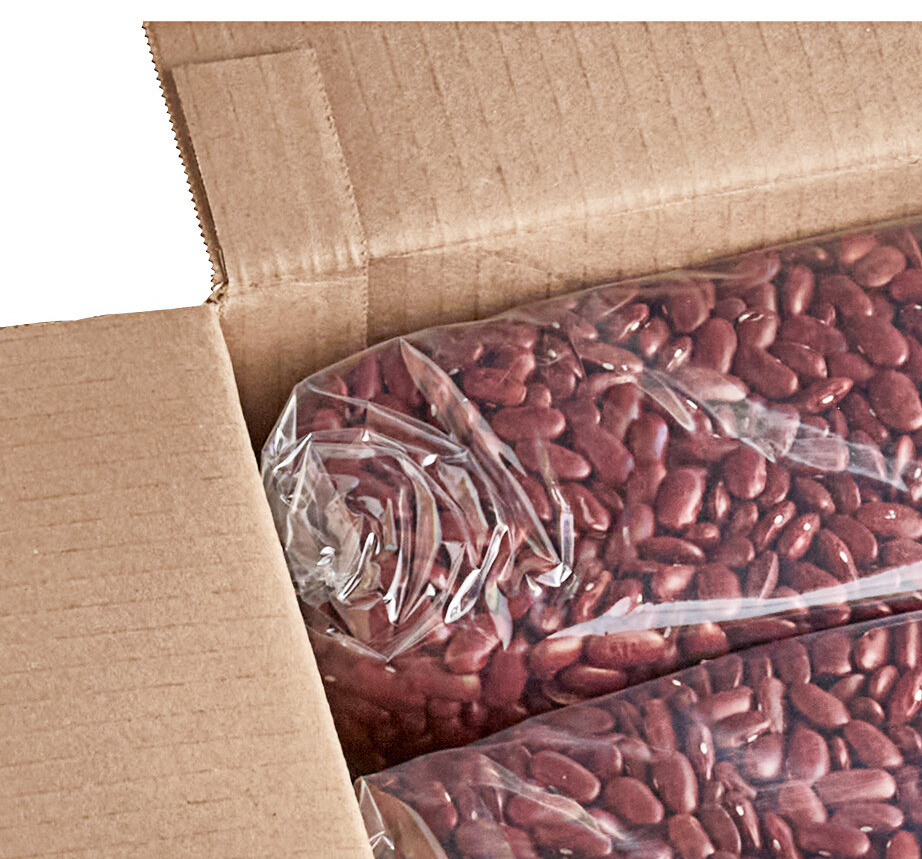 Dried Dark Red Kidney Beans - 20 lb.