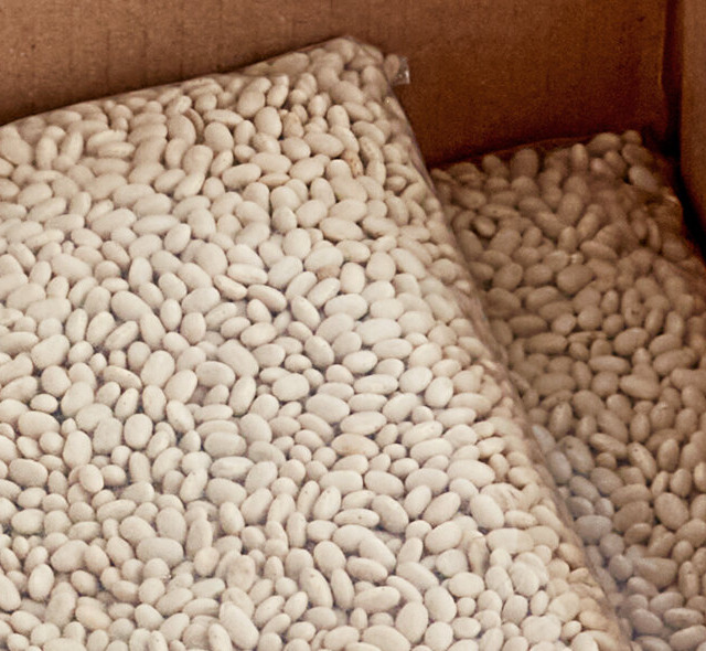 Dried Small White Beans - 20 lb.