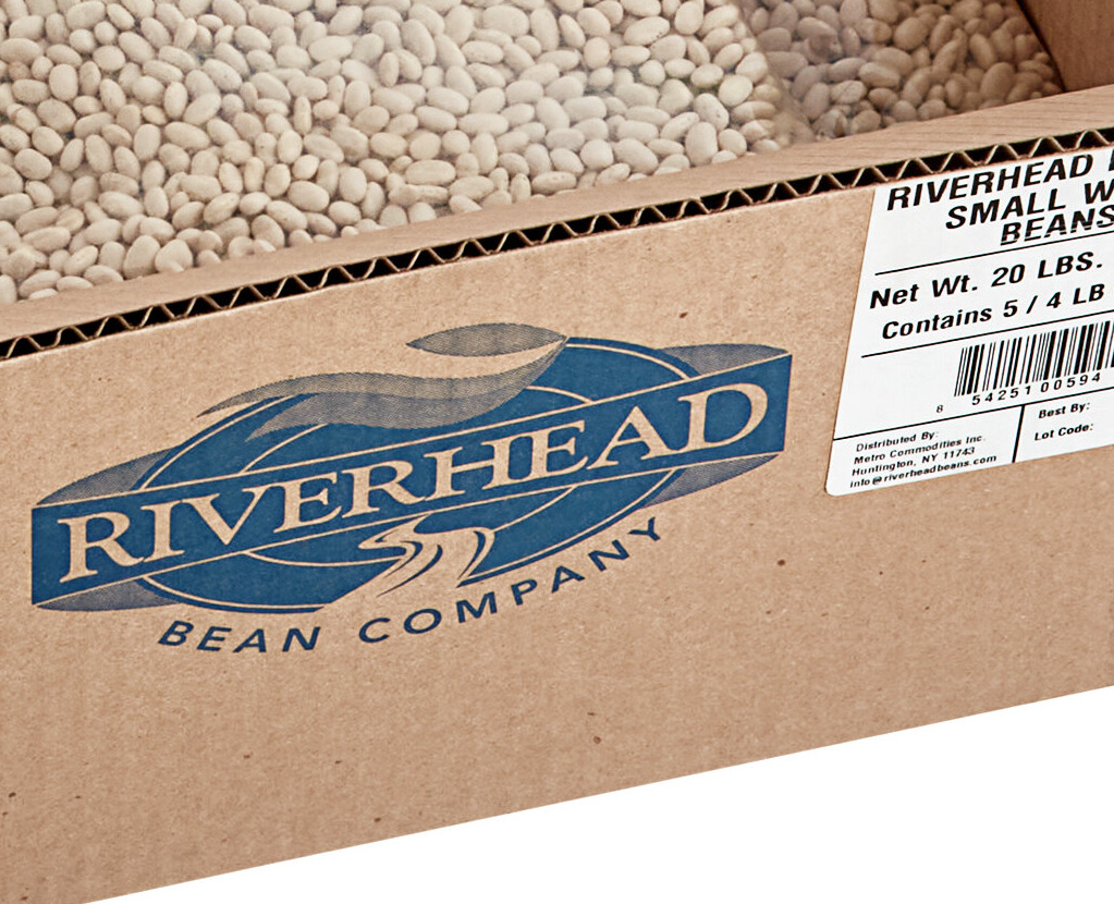 Dried Small White Beans - 20 lb.