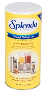 Bulk Splenda Sweetener (16 oz.) - 12/Case