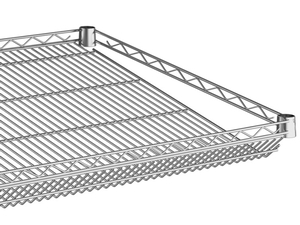 Regency 24" x 48" NSF Chrome Slanted Wire Shelf
