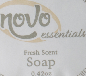 Novo Essentials 0.42 oz. Hotel and Motel Wrapped Round Bath Soap - 1000 ...