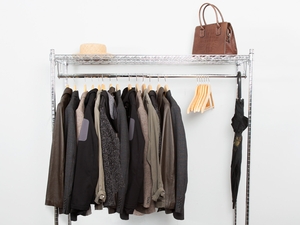 Regency 18" x 48" x 74" Chrome Garment Rack