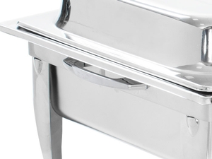 Choice 8 Qt. Full Size Folding Chafer with Classic Cover