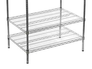 Regency 24" x 36" x 74" Chrome Garment Rack