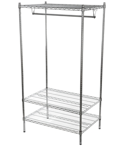 Regency 24" x 36" x 74" Chrome Garment Rack