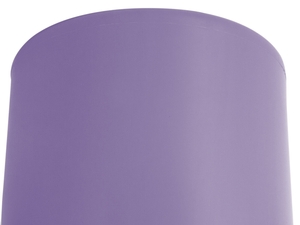 Lavex 10 Gallon Purple Round Commercial Trash Can and Lid