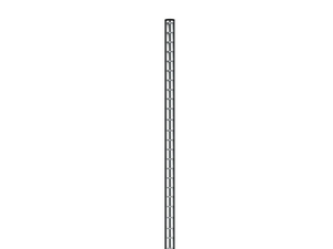 Regency 74" NSF Chrome Mobile Shelving Post