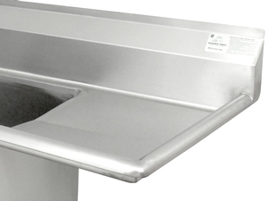 Advance Tabco FC-3-1824-18RL Three Compartment Stainless Steel ...