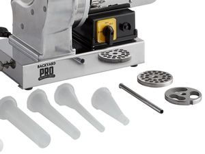 Backyard Pro BSG22 Butcher Series #22 Electric Meat Grinder - 120V, 1 1 ...