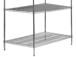 Regency 30" x 48" NSF Chrome 5-Shelf Kit with 96" Posts