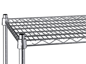 Regency 30" x 48" NSF Chrome 2-Shelf Kit with 27" Posts