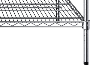 Regency 24" x 60" NSF Chrome 4-Shelf Kit with 54" Posts