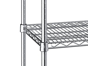 Regency 18" x 24" NSF Chrome 4-Shelf Kit with 54" Posts