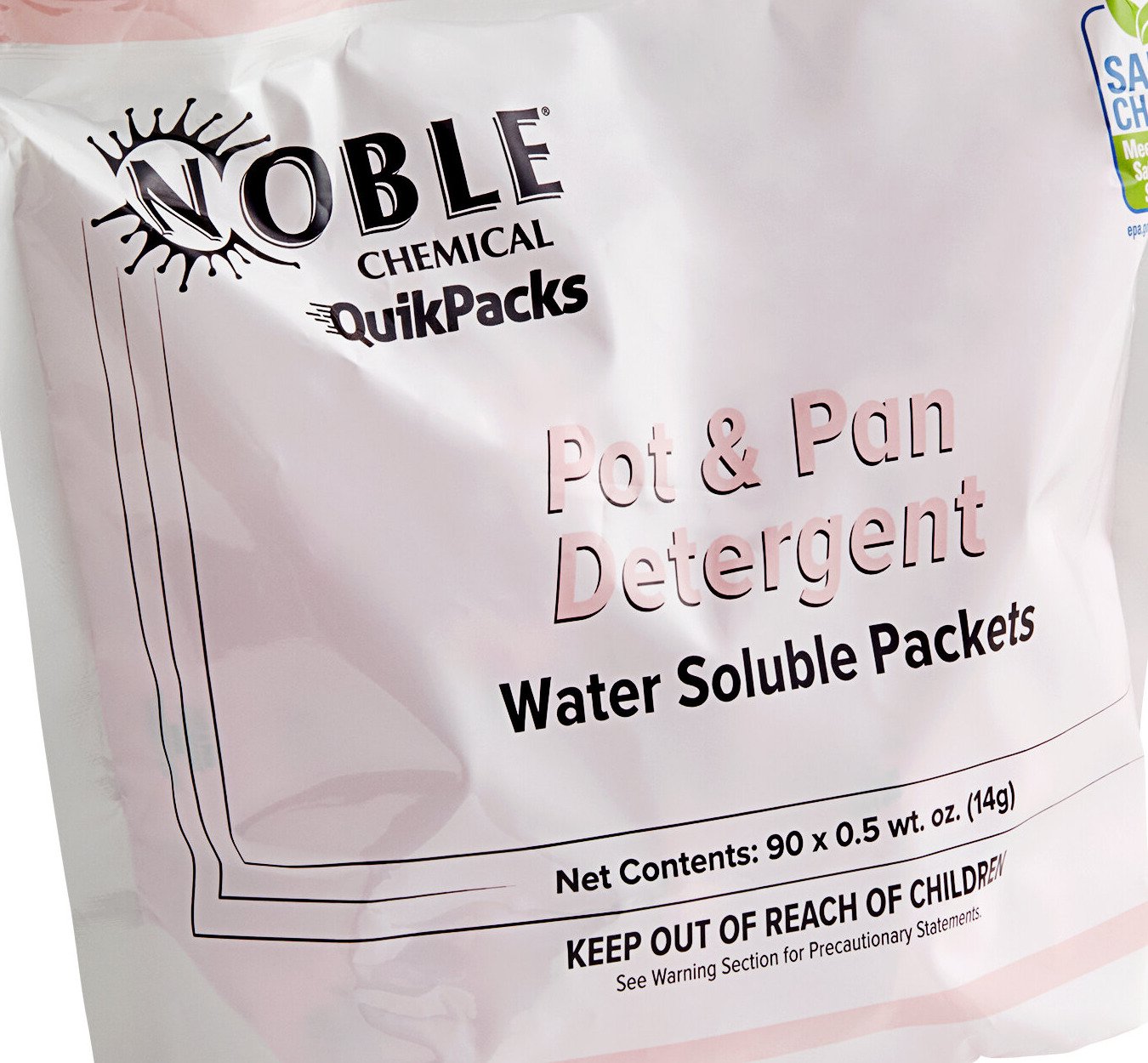 Noble QuikPacks 0.5 oz. Concentrated Pot & Pan Detergent Packs 90 Count ...