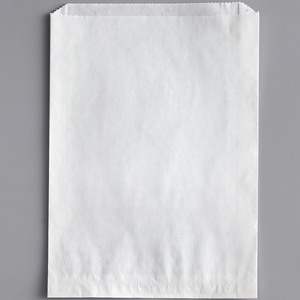 Choice White Sandwich / Cookie Bag, 6" x 1" x 8" - 2000/Case