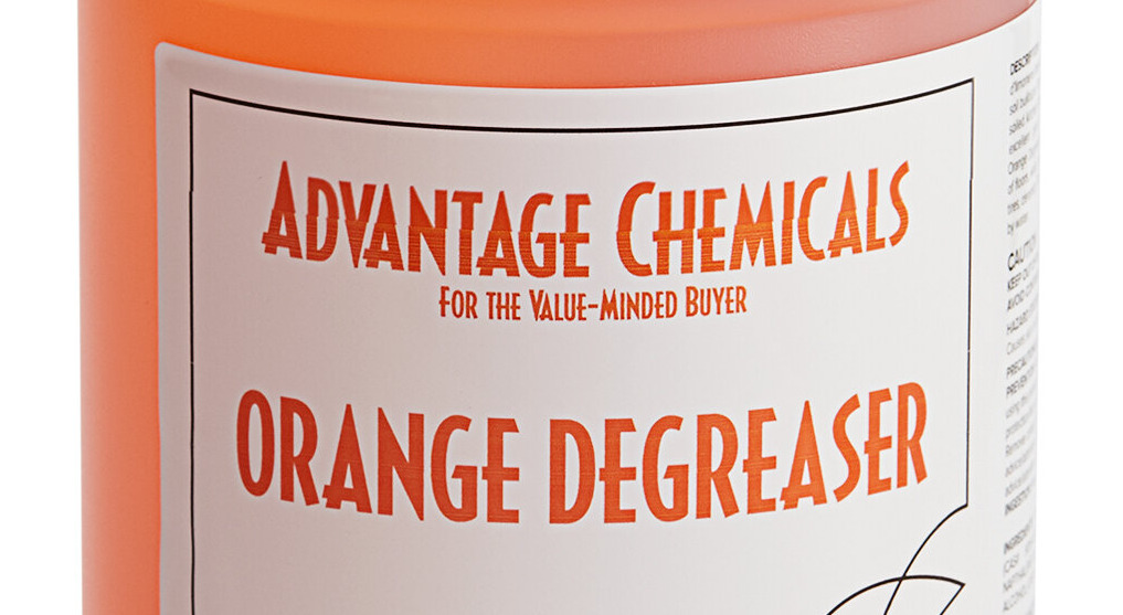 Advantage Chemicals 1 Gallon Orange Concentrated Cleaner / Degreaser