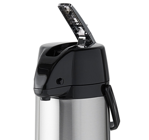 Choice 2.2 Liter Glass Lined Stainless Steel Airpot with Lever
