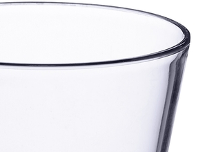 Choice 9 oz. SAN Plastic Stackable Rocks / Old Fashioned Glass - 24/Case