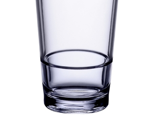 Choice 20 oz. SAN Plastic Stackable Cooler Glass - 24/Case