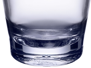 Choice 1.5 oz. SAN Plastic Stackable Shot Glass - 24/Case