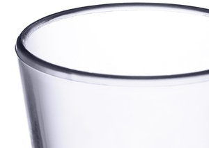 Choice 1.5 oz. SAN Plastic Stackable Shot Glass - 24/Case