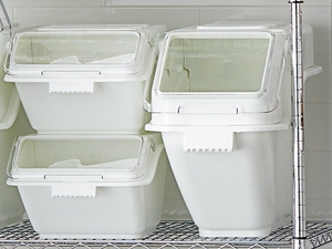Baker's Mark Ingredient Bin Epoxy Shelving Kit w/ 9 Bins