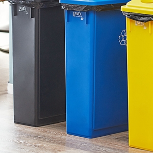 Lavex Janitorial Recycling Station (23 Gallon) w/ Lids