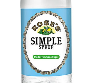 Roses's Bulk Simple Syrup (1 Liter) - 12/Case