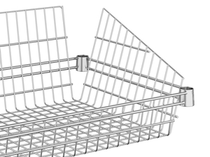 Regency 18" x 36" NSF Chrome Storage Display Basket