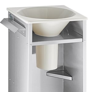 Choice Ice Bagger Kit with 20 lb. Bags, Tape, and Tape Dispenser