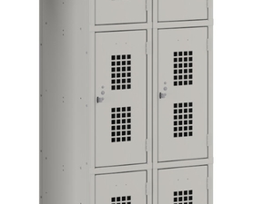 Regency Space Solutions Beige 3 Tier Locker with 26 Compartments and ...