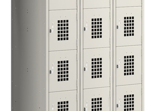 Regency Space Solutions Beige 6 Tier Locker with 40 Compartments and ...